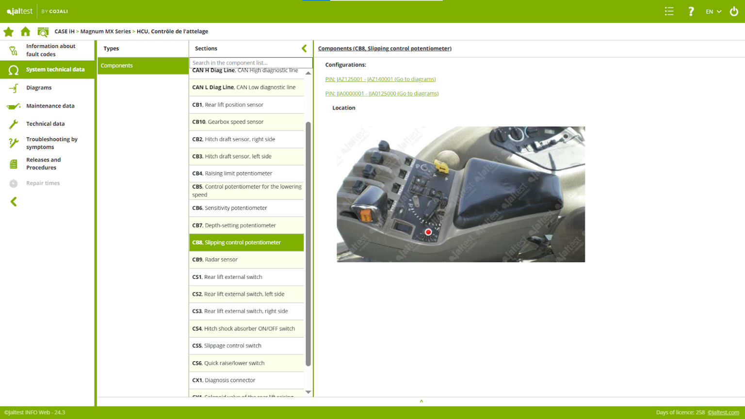 Case IH Magnum HCU Fault Code: Precise Diagnostics with Jaltest